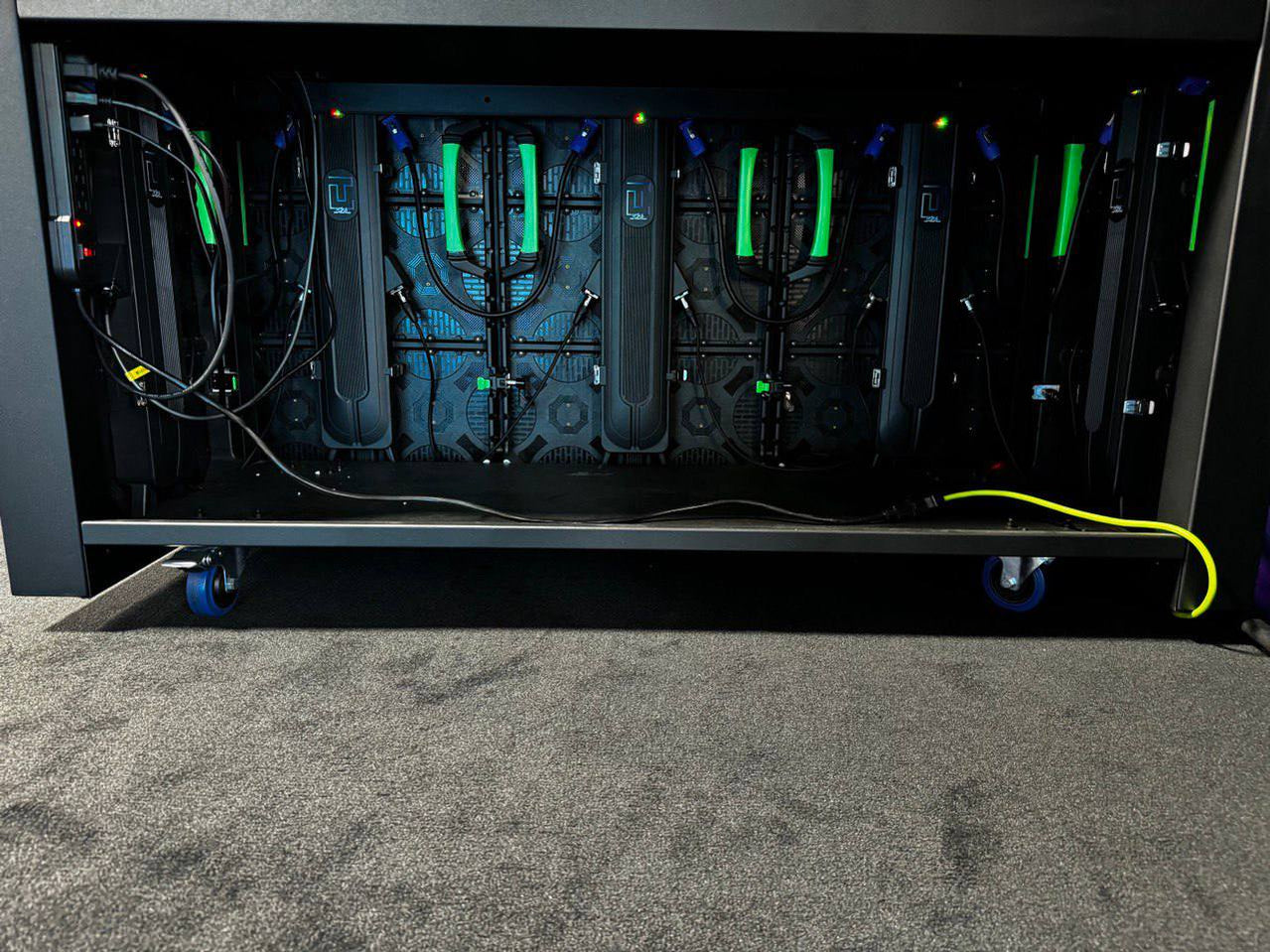 The Ultimate Digital LED Screen DJ Booth Facade