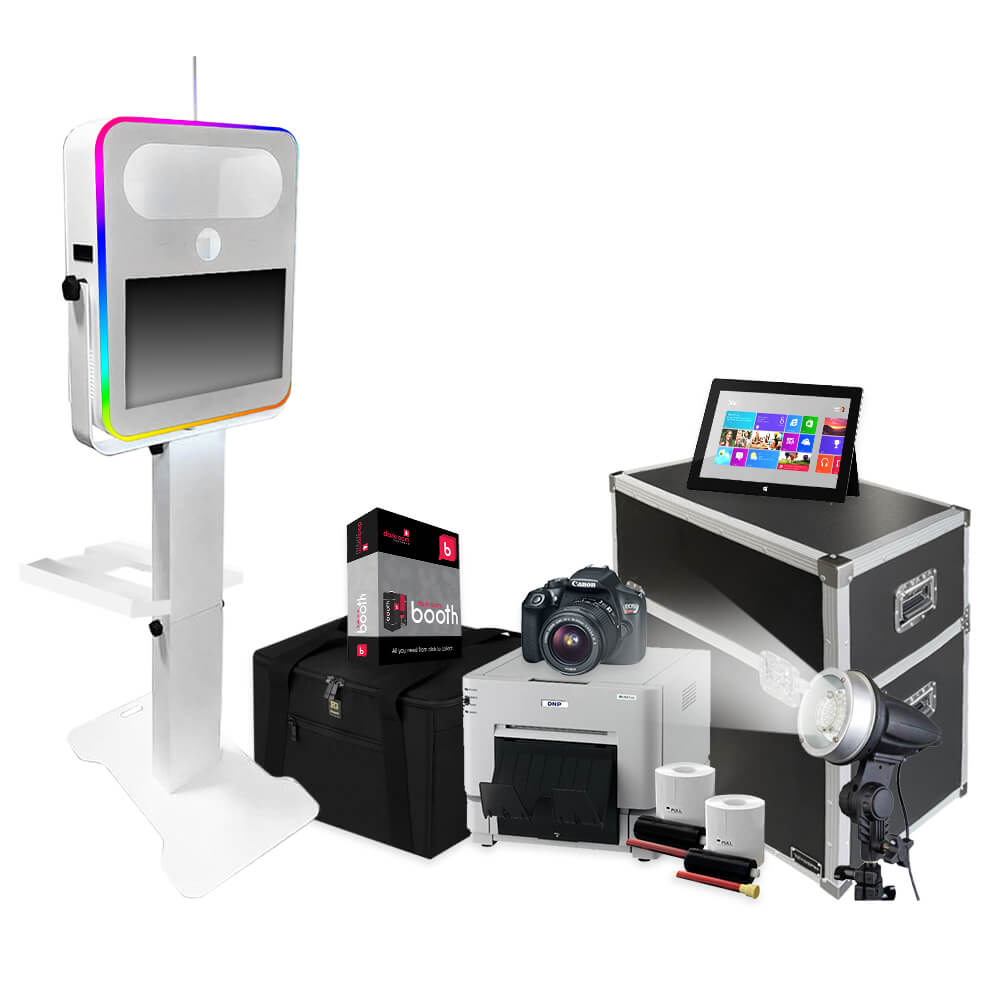 T20R LED Photo Booth Premium Package - RBA Photobooths